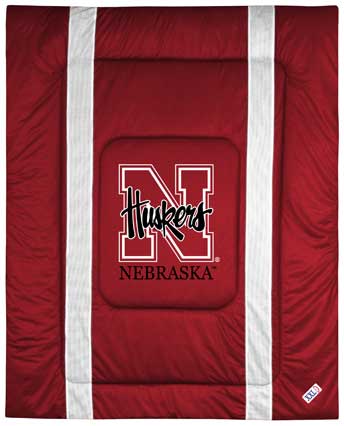 Nebraska Huskers Side Lines Comforter