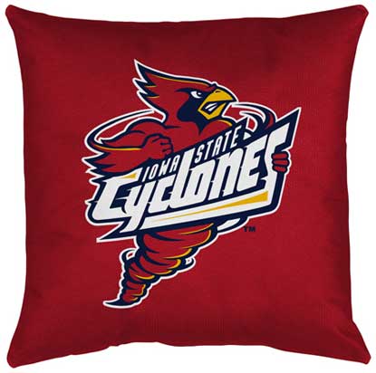 Iowa State Cyclones Locker Room Toss Pillow