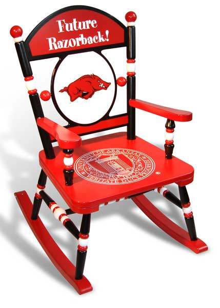 University of Arkansas Team Rocking Chair