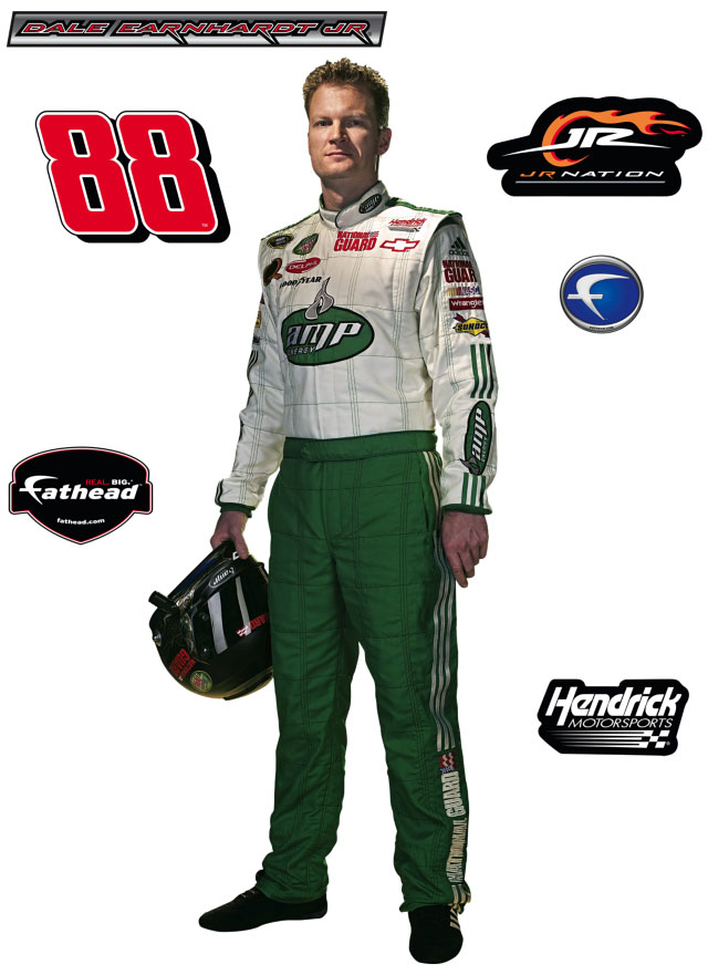 Dale Jr. Amp - Driver Fathead NASCAR Wall Graphic
