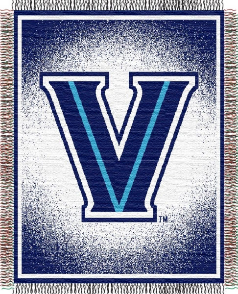 Villanova Wildcats NCAA College "Focus" 48" x 60" Triple Woven Jacquard ...