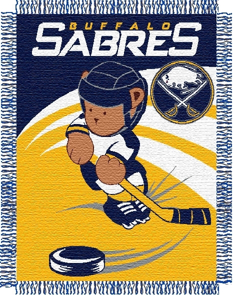 Buffalo Sabres NHL Baby 36" x 46" Triple Woven Jacquard Throw