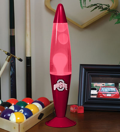 Ohio State OSU Buckeyes NCAA College 16" Motion Lava Lamp