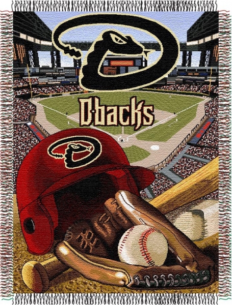 Arizona Diamondbacks MLB "Home Field Advantage" 48" x 60" Tapestry Throw