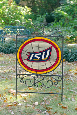 Iowa State Cyclones NCAA College Stained Glass Outdoor Yard Sign