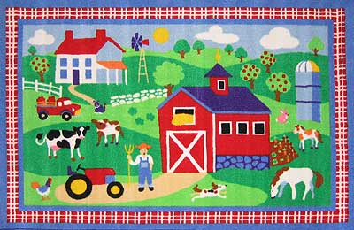 Country Farm Rug (39" x 58")