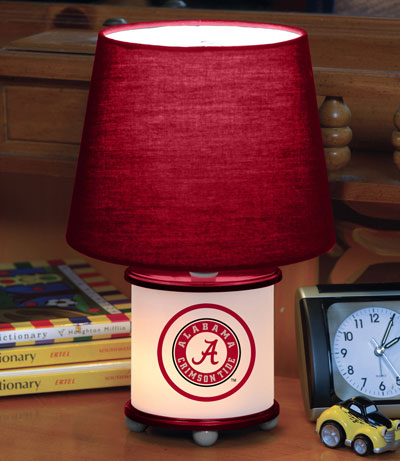 Alabama Crimson Tide NCAA College Accent Table Lamp