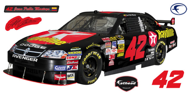 Juan Pablo Montoya COT Fathead NASCAR Wall Graphic
