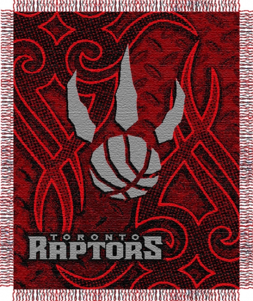 Toronto Raptors NBA 48" x 60" Triple Woven Jacquard Throw