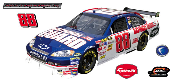 Dale Jr. National Fathead NASCAR Wall Graphic