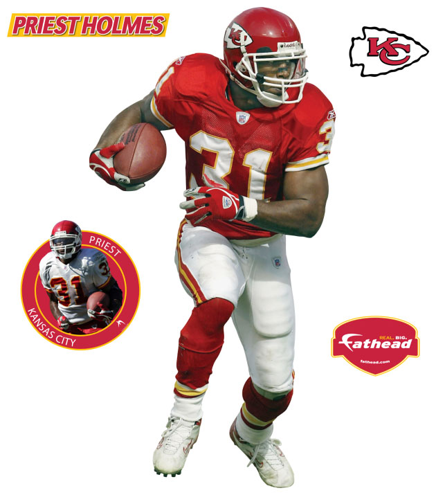 Priest Holmes Fathead NFL Wall Graphic
