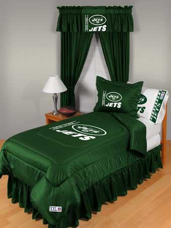 New York Jets Locker Room Comforter / Sheet Set