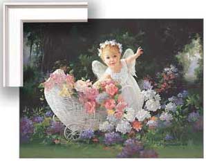 Baby Angel - Framed Print