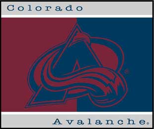 Colorado Avalanche 60" x 50" All-Star Collection Blanket / Throw