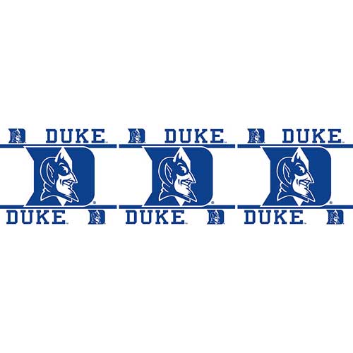 Duke Blue Devils Peel and Stick Wall Border