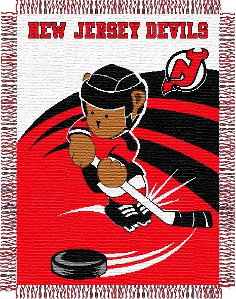New Jersey Devils NHL Baby 36" x 46" Triple Woven Jacquard Throw