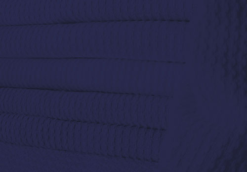 Twin Navy Caroline Bed Blanket