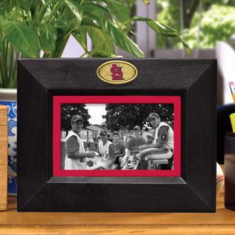 St. Louis Cardinals MLB 8" x 10" Black Horizontal Picture Frame