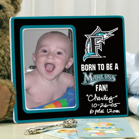 Florida Marlins MLB Ceramic Picture Frame