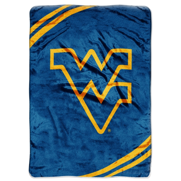 West Virginia Mountaineers College "Force" 60" x 80" Super Plush Throw