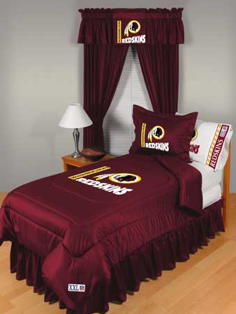 Washington Redskins Locker Room Comforter / Sheet Set
