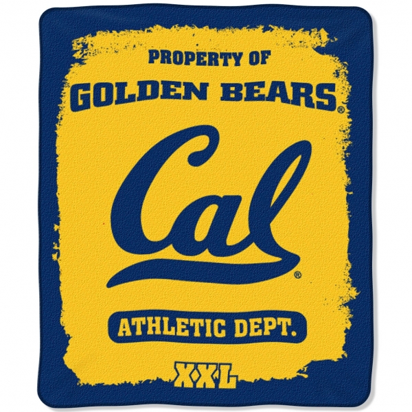 California UC Berkeley Golden Bears College "Property of" 50" x 60 ...