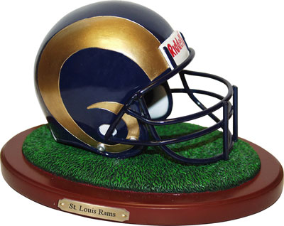 St. Louis Rams NFL Football Helmet Figurine