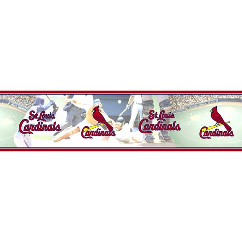 St. Louis Cardinals MLB Wall Border