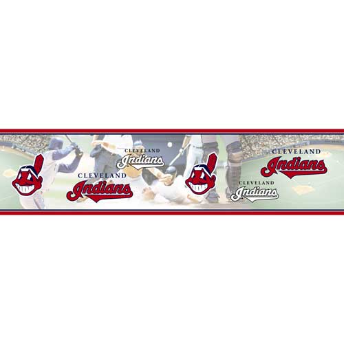Cleveland Indians MLB Wall Border