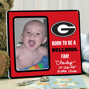 Georgia UGA Bulldogs NCAA College Ceramic Picture Frame