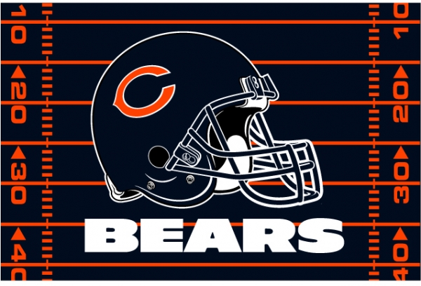 Chicago Bears NFL 39" x 59" Tufted Rug