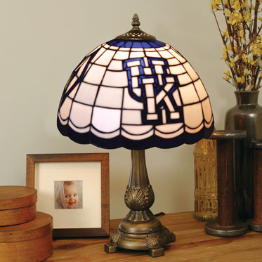 Kentucky Wildcats NCAA College Stained Glass Tiffany Table Lamp
