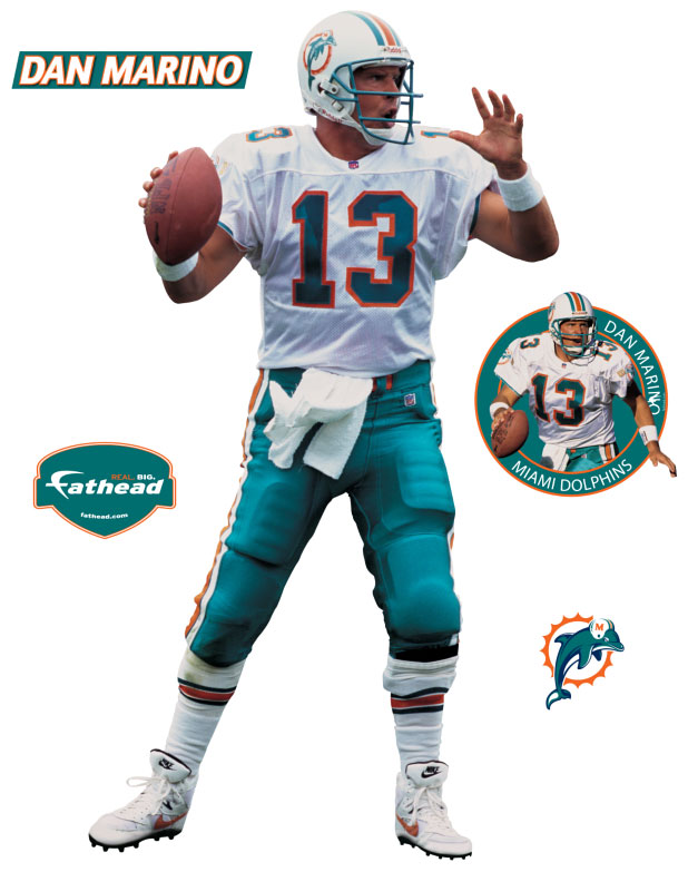 Dan Marino Fathead NFL Wall Graphic