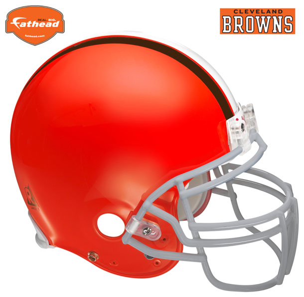 Cleveland Browns Helmet Fathead NFL Wall Graphic