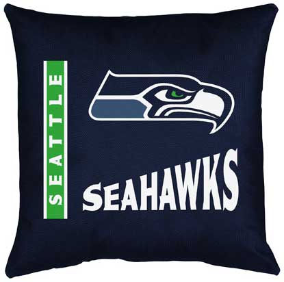 Seattle Seahawks Locker Room Toss Pillow