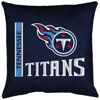 Tennessee Titans Locker Room Toss Pillow