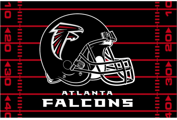 Atlanta Falcons NFL 39" x 59" Tufted Rug