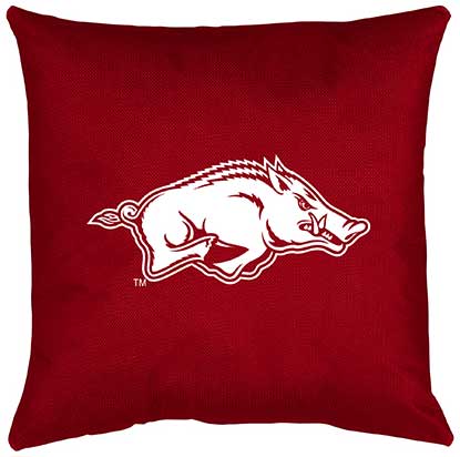Arkansas Razorbacks Locker Room Toss Pillow