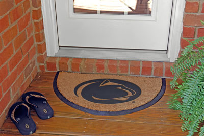 Penn State Nittany Lions NCAA College Half Moon Outdoor Door Mat