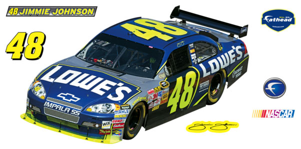 Jimmie Johnson COT Fathead NASCAR Wall Graphic