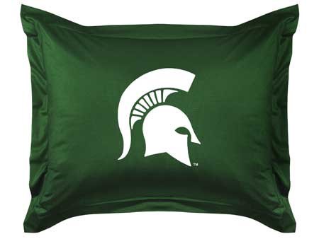 Michigan State Spartans Locker Room Pillow Sham