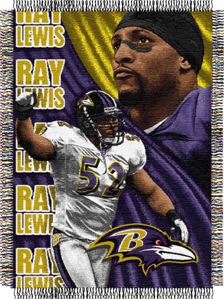 Ray Lewis NFL "Players" 48" x 60" Tapestry Throw