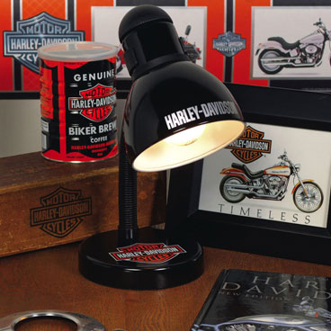Desk Lamp Harley Davidson Lamp Shade : The HD Shield Lamp~ One of my ...