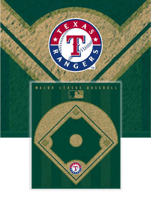 Texas Rangers 60" x 50" Diamond Fleece Blanket / Throw