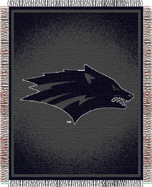 Nevada Wolf Pack NCAA College "Focus" 48" x 60" Triple Woven Jacquard Throw
