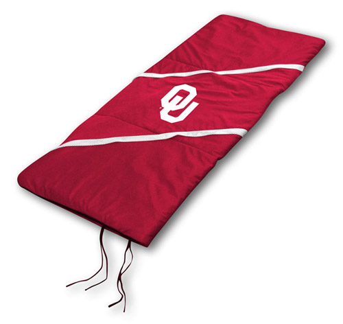 Oklahoma Sooners NCAA Microsuede Waterproof Sleeping Bag