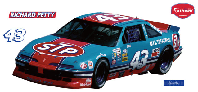 Richard Petty Fathead NASCAR Wall Graphic