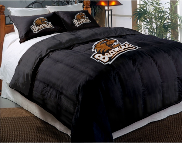 Oregon State Beavers College Twin Chenille Embroidered Comforter Set ...