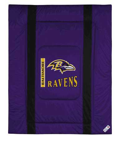 Baltimore Ravens Side Lines Comforter