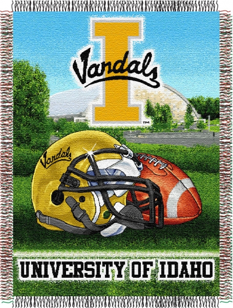 Idaho Vandals NCAA College "Home Field Advantage" 48"x 60" Tapestry Throw